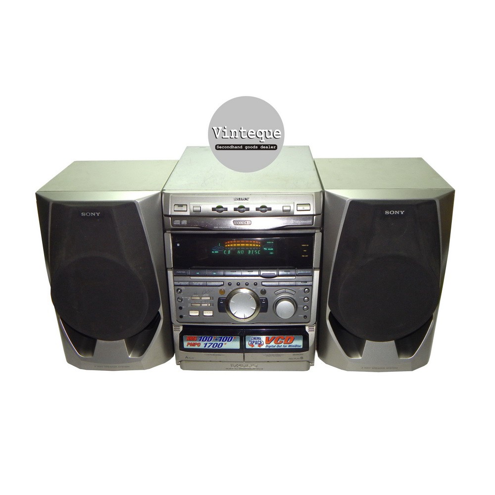 Jual HIFI Compo SONY Disc Exchange Mini HI FI Component System VX3 ...