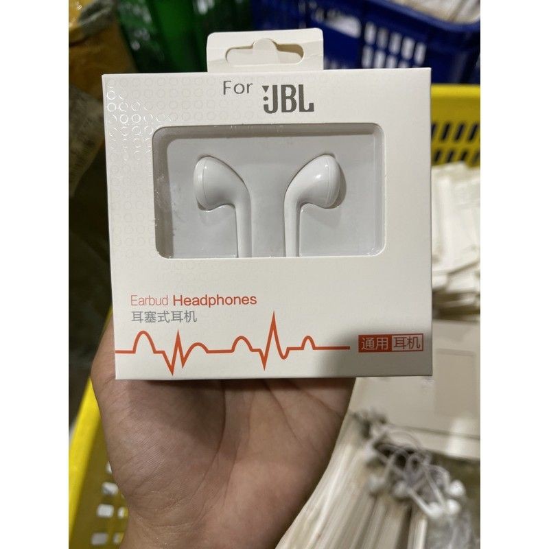 Jual Headset Jbl Heandsfree Jbl Warna Putih Suara Jernih Model Mh133 ...