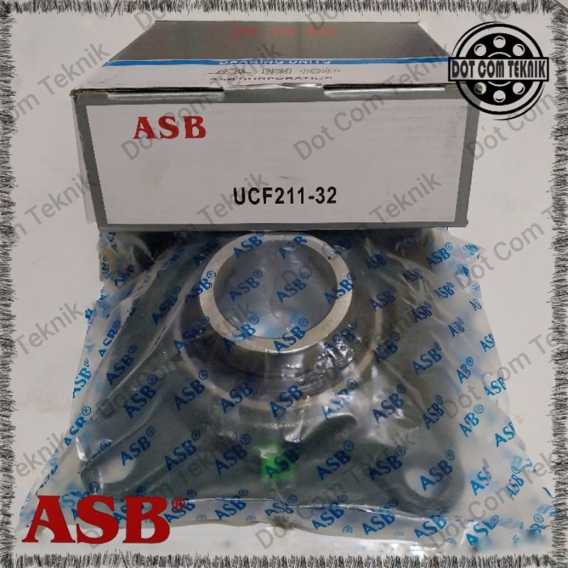 Jual PILLOW BLOCK BEARING UCF 211-32 ASB (AS : 2" atau 50,8 M/M) | Shopee Indonesia
