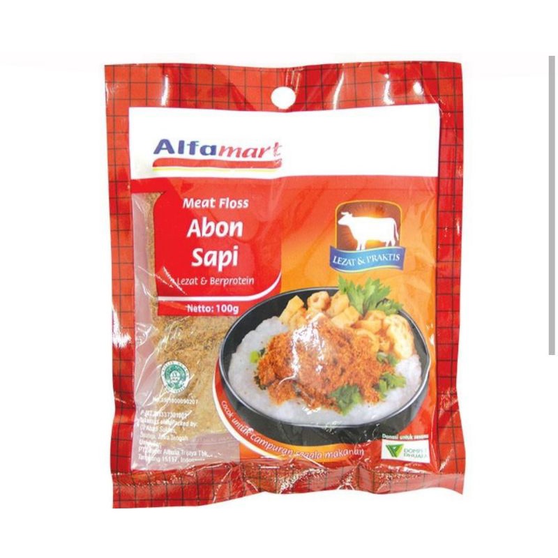 Jual Alfamart Abon Sapi 100 g | Shopee Indonesia