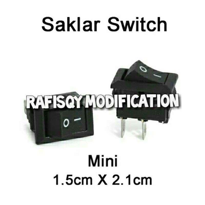 Jual saklar switch 2 pin ON-OFF stop kontak saklar | Shopee Indonesia