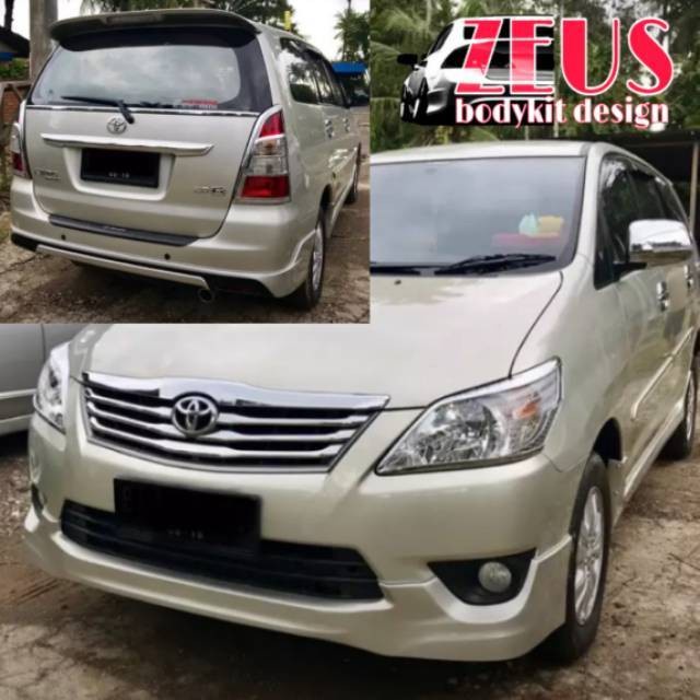 Jual BODYKIT INNOVA 2011 2012 2013 TRD bodikit innova body kit innova ...
