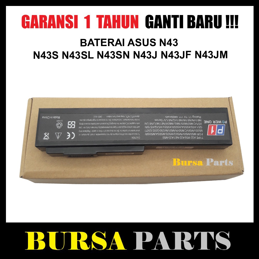 Jual Baterai Asus N43 N43S N43SL N43SN N43J N43JF N43JM | Shopee Indonesia
