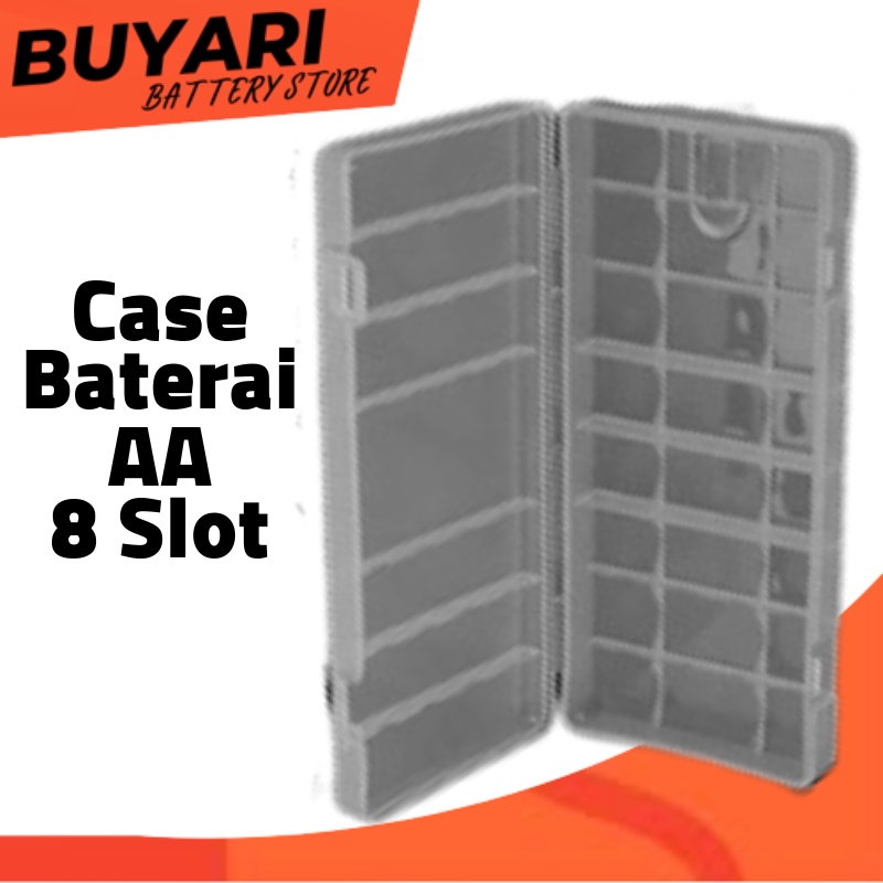 Jual [bisa Cod] Kotak Case Casing Cesing Box Tempat Baterai Aaa Aa 8