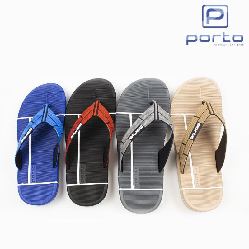Jual SANDAL PORTO PRIA ORIGINAL-1034M (UKURAN 39-44) SANDAL JEPIT PRIA ...