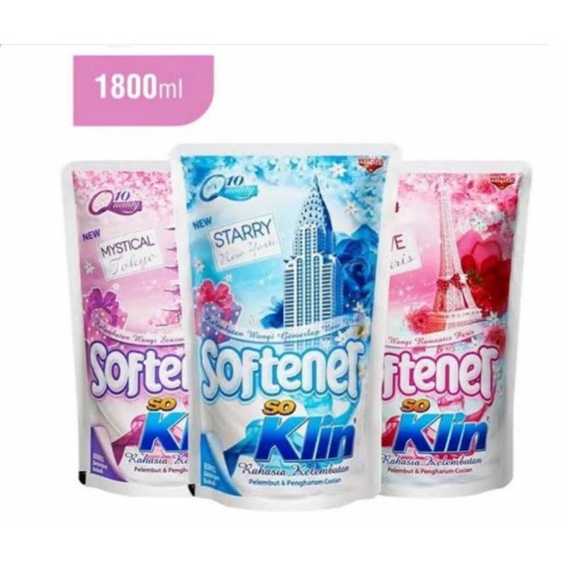 Jual So Klin Softener 1800ml | Shopee Indonesia