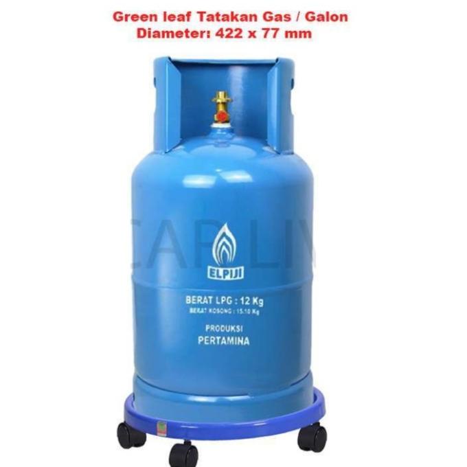 Jual tatakan gas LPG roda roller galon alas tabung elpiji 3 12 kg ...