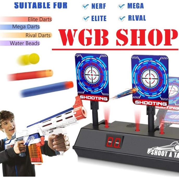 Jual PAPAN TARGET OTOMATIS / PAPAN SCORE NERF / Electric Score Target ...