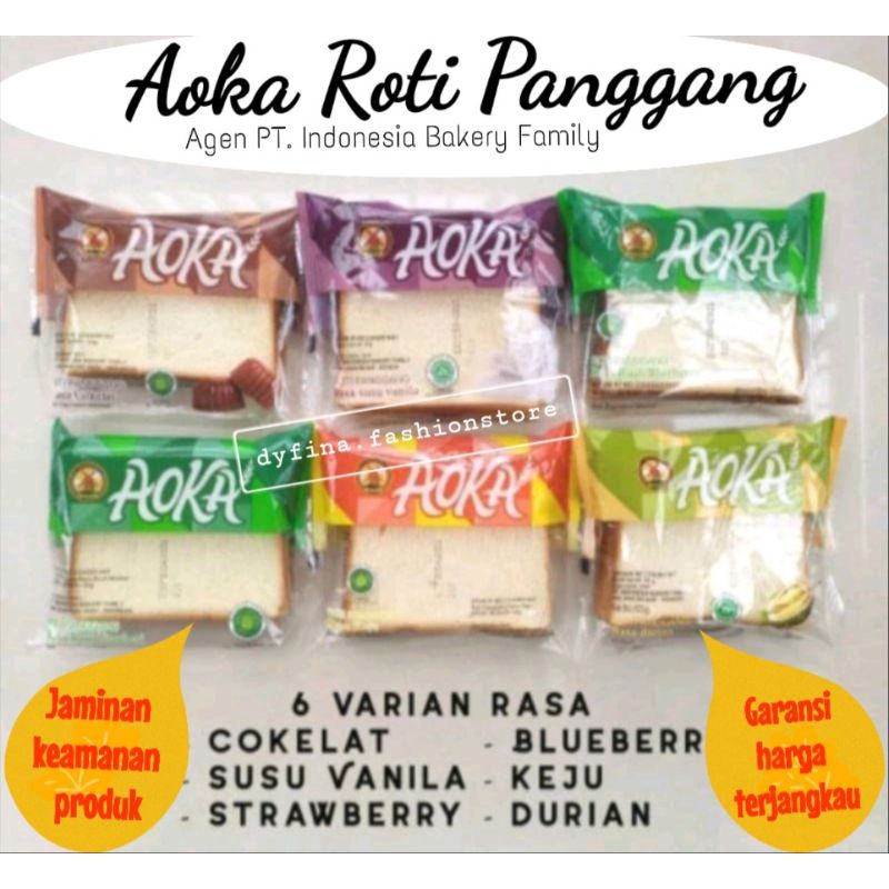 Jual Roti Panggang Aoka Snack Bread Varian Rasa Lengkap | Shopee Indonesia