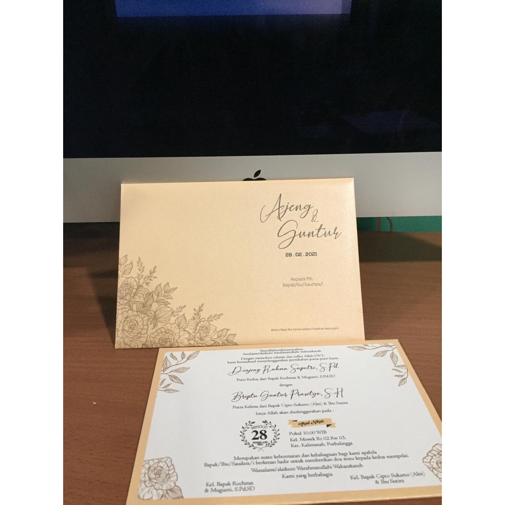 Jual Undangan Hard Cover | Shopee Indonesia