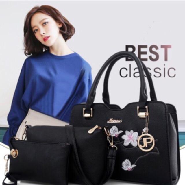Jual KAHIANG BAG 3in1 set | Handbag Tas Wanita Kerja Kasual | Shopee ...