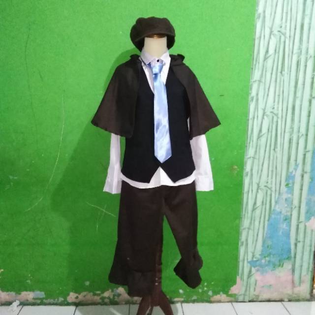 Jual PRE ORDER Costume Cosplay Ranpo Edogawa BSD Bungou Stray Dogs ...