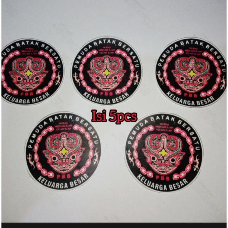 Jual Stiker logo pemuda batak bersatu isi 5 pcs | Shopee Indonesia