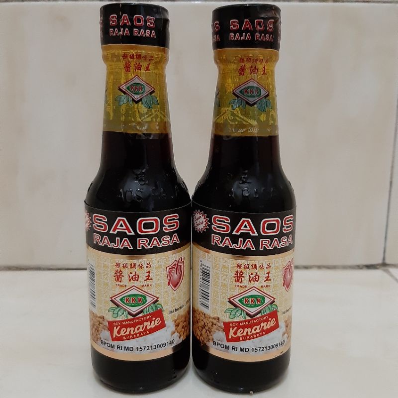 Jual SAOS RAJA RASA / KECAP KKK KENARIE 150 ML / UKURAN MINI | Shopee ...