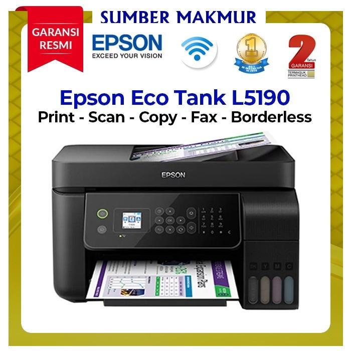 Jual Print | Epson L5190 Wifi All In One Ink Tank Printer With Adf ...