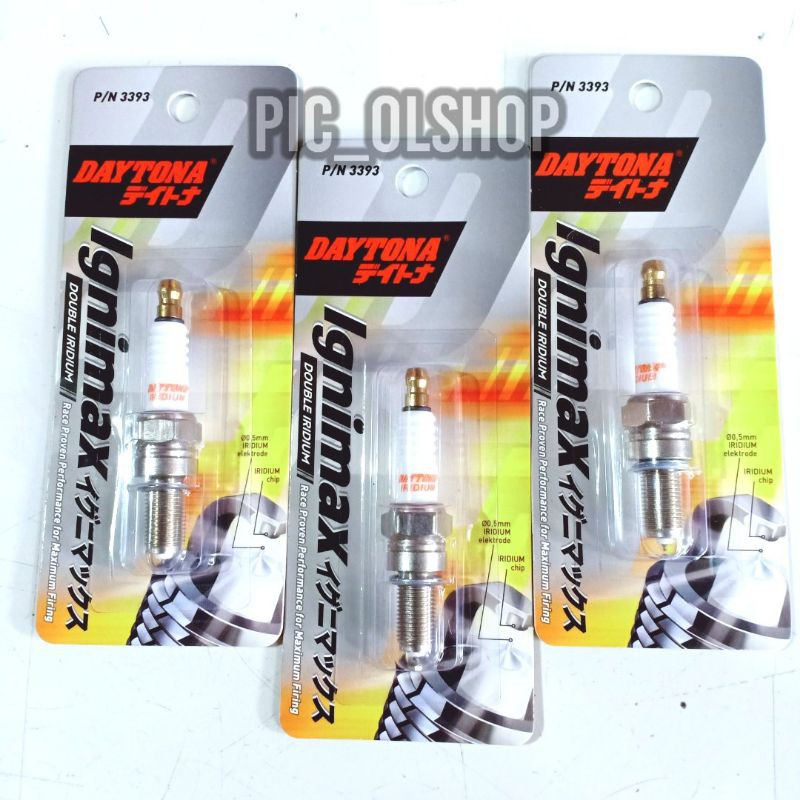 Jual Busi Racing Double Iridium DAYTONA BEAT VARIO REVO BYSON KLX SKYWAVE KARISMA MIO M3 SUPRA ...