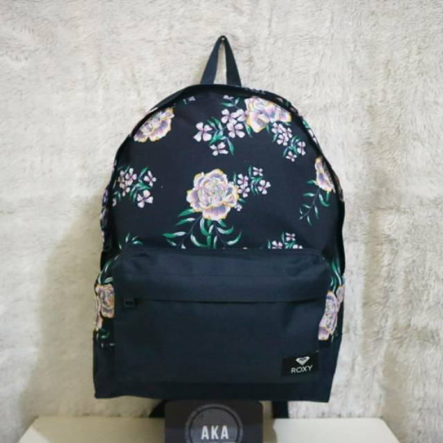 Jual Tas Roxy Sugar Baby Backpack - Mood Indigo Romantic Day (Original ...