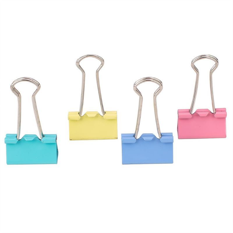 Jual BINDER CLIP WARNA PASTEL ISI 10 PCS | Shopee Indonesia