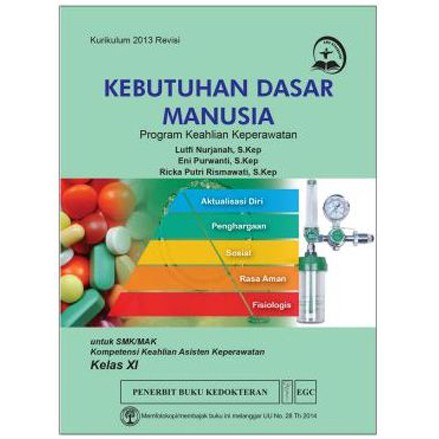 Jual Buku KDM ORIGINAL - Buku Kebutuhan Dasar Manusia Manusia Buku 1 Fase F Kelas XI-XII SMK MAK ...