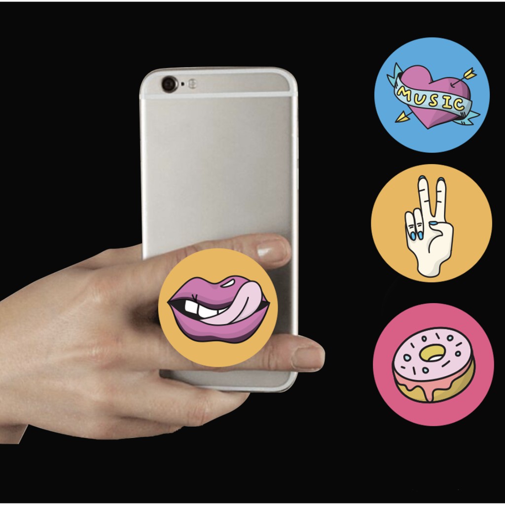Jual Custom Pop Socket HP Pop Art | Griptok Pop Art | Pop Socket ...