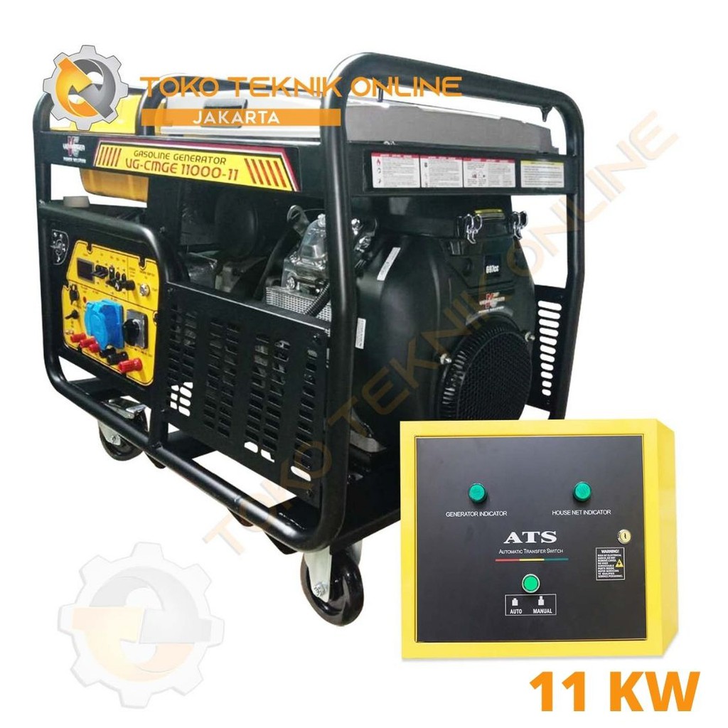 Jual Genset / Gasoline Generator - 11 KW - DUAL PHASE - OTOMATIS ...