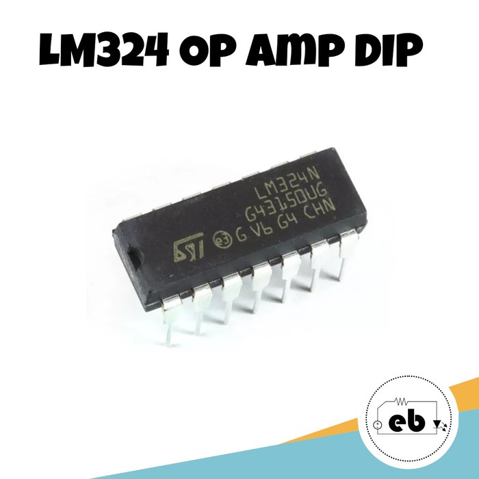 Jual LM324 LM324N Operational Amplifier Op Amp DIP 14 | Shopee Indonesia