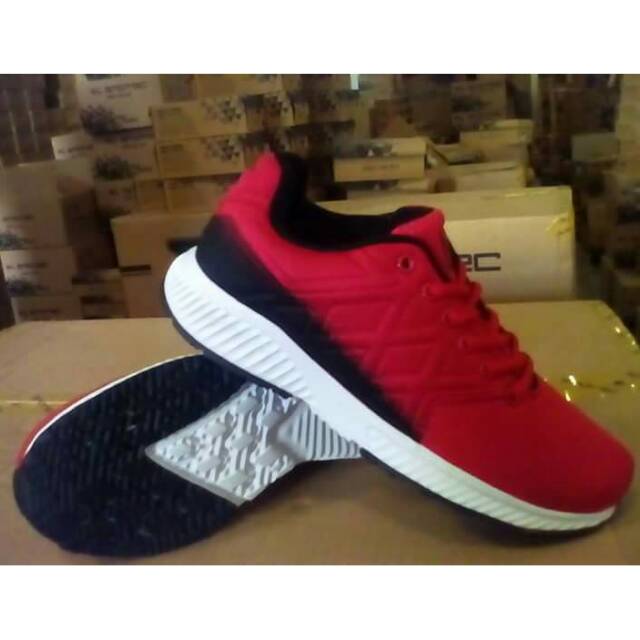 Jual Sepatu spotec native red white | Shopee Indonesia