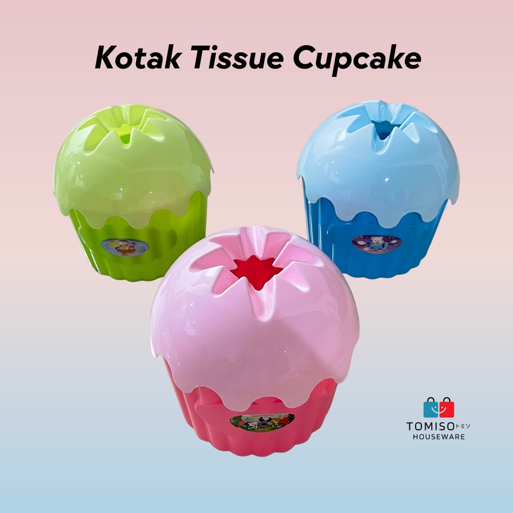 Jual TEMPAT TISU CUPCAKE | KOTAK TISU UNIK / TEMPAT TISSUE BULAT ...