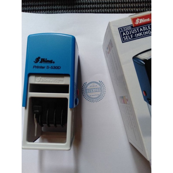 Jual Stempel Shiny S530d tanggal (costum tulisan) | Shopee Indonesia
