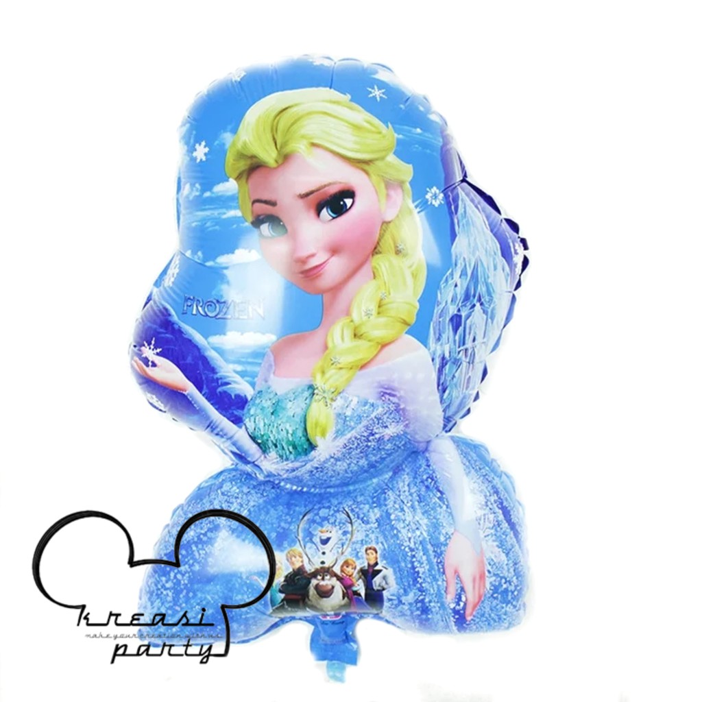 Jual Balon Foil Elsa / Balon Karakter Elsa / Balon Frozen/Balon Foil ...