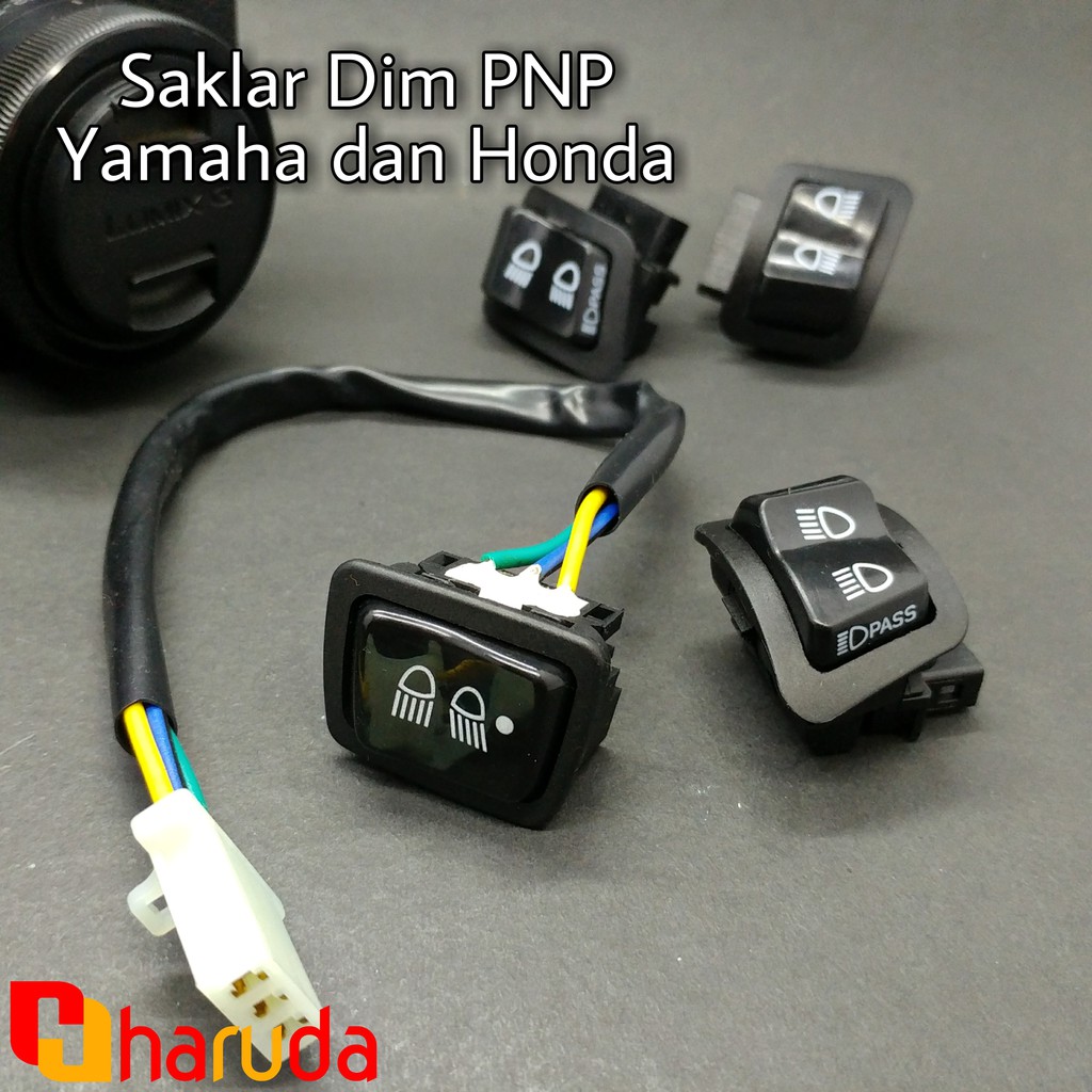 Jual Saklar PNP / Tombol Dim Motor Honda Yamaha | Shopee Indonesia