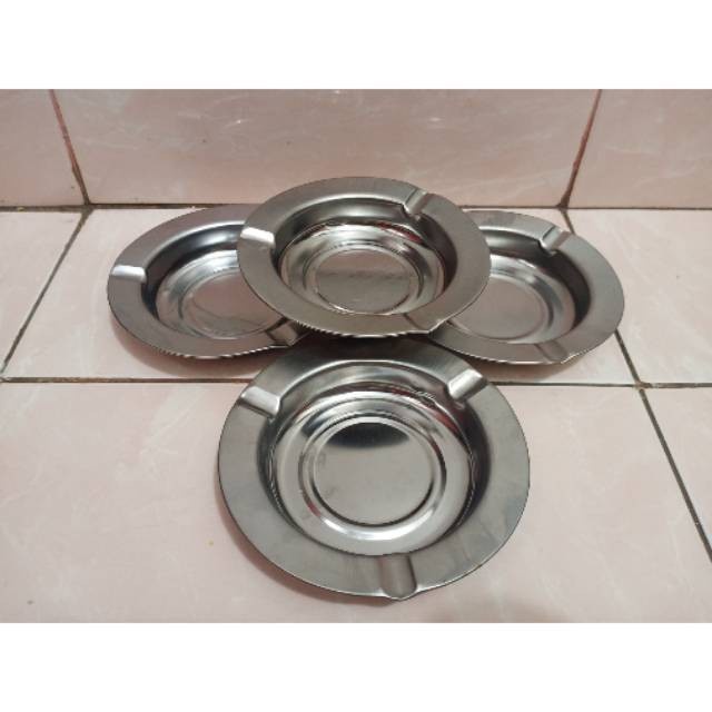 Jual Asbak Stainless - Asbak Bulat - Asbak Rokokk - Sheny | Shopee ...
