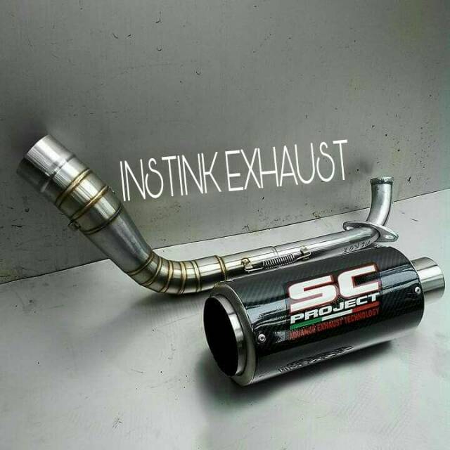 Jual Fullsystem knalpot SC PROJECT for YAMAHA NMAX - XMX PCX | Shopee ...
