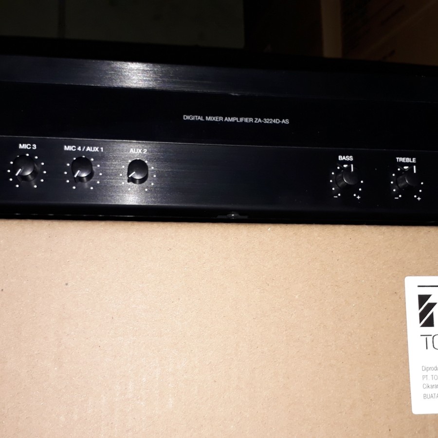 Jual Toa digital mixer amplifier ZA-3224D ZA 3224 D 240 watt ampli toa ...