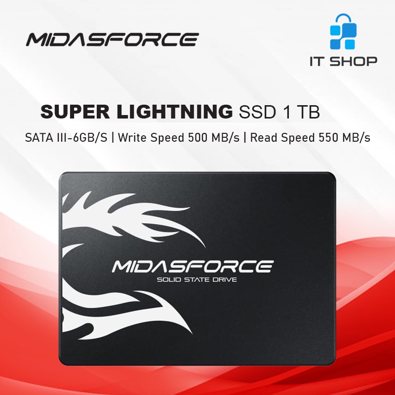 Jual Midasforce SSD Superlightning 1TB | Shopee Indonesia