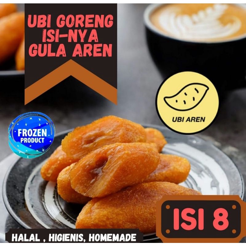 Jual Ubi Gula Aren isi 8pc 410gr Frozen | Shopee Indonesia