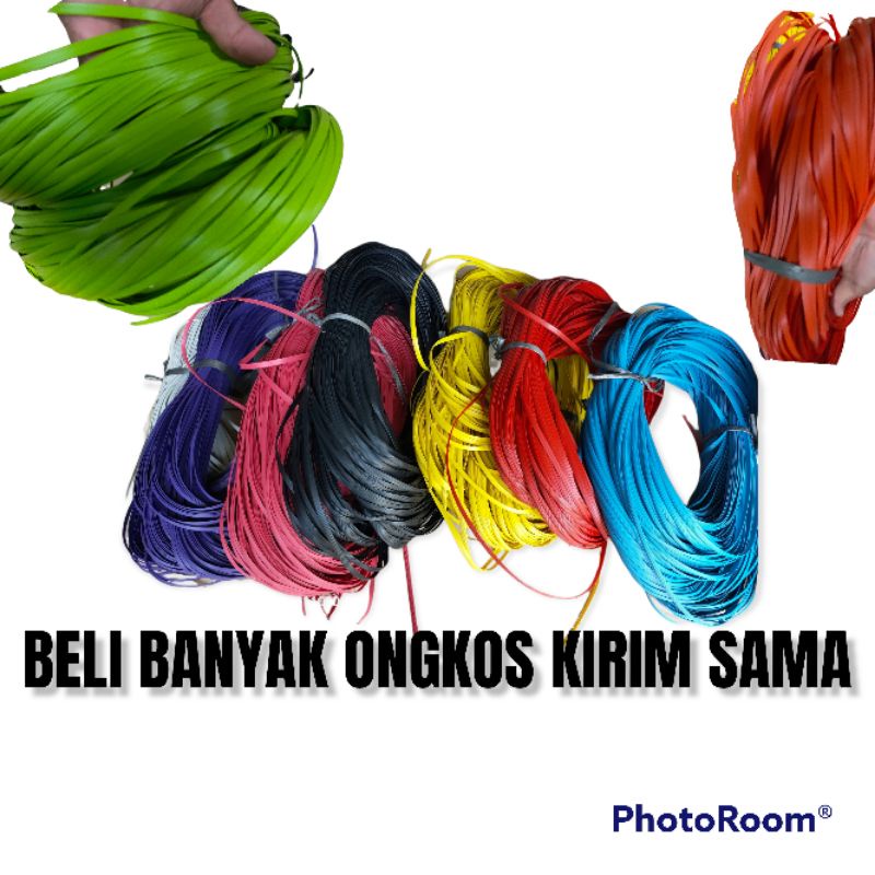Jual Iratan ikatan bahan rattan rotan sintetis harga 1kg beli banyak ...