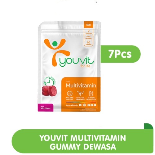 Jual VITA61 YOUVIT MULTIVITAMIN 7DAY ISI 7 GUMMIES | Shopee Indonesia