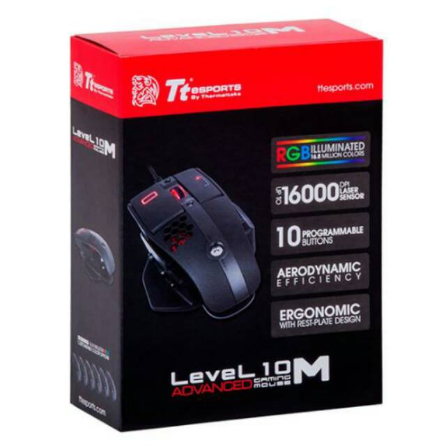 Jual Mouse tt esports Level 10 advanced | Shopee Indonesia