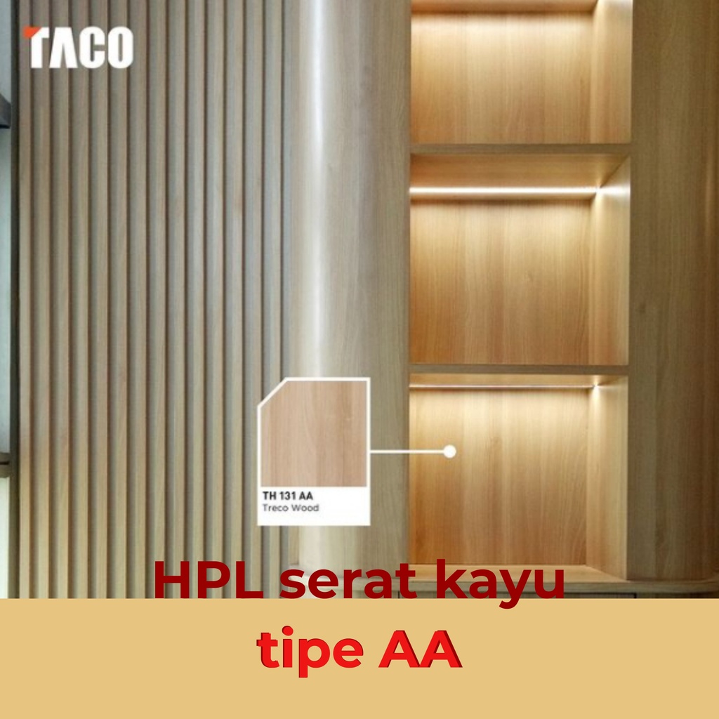 Jual TACO HPL Woodgrain serat kayu kode AA | Shopee Indonesia