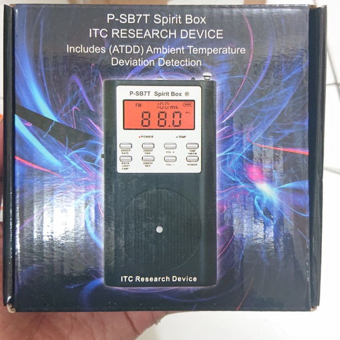 Jual P-SB7T Rev5 Spirit Box ITC Research FM/AM Ghost PSB7 Radio ...