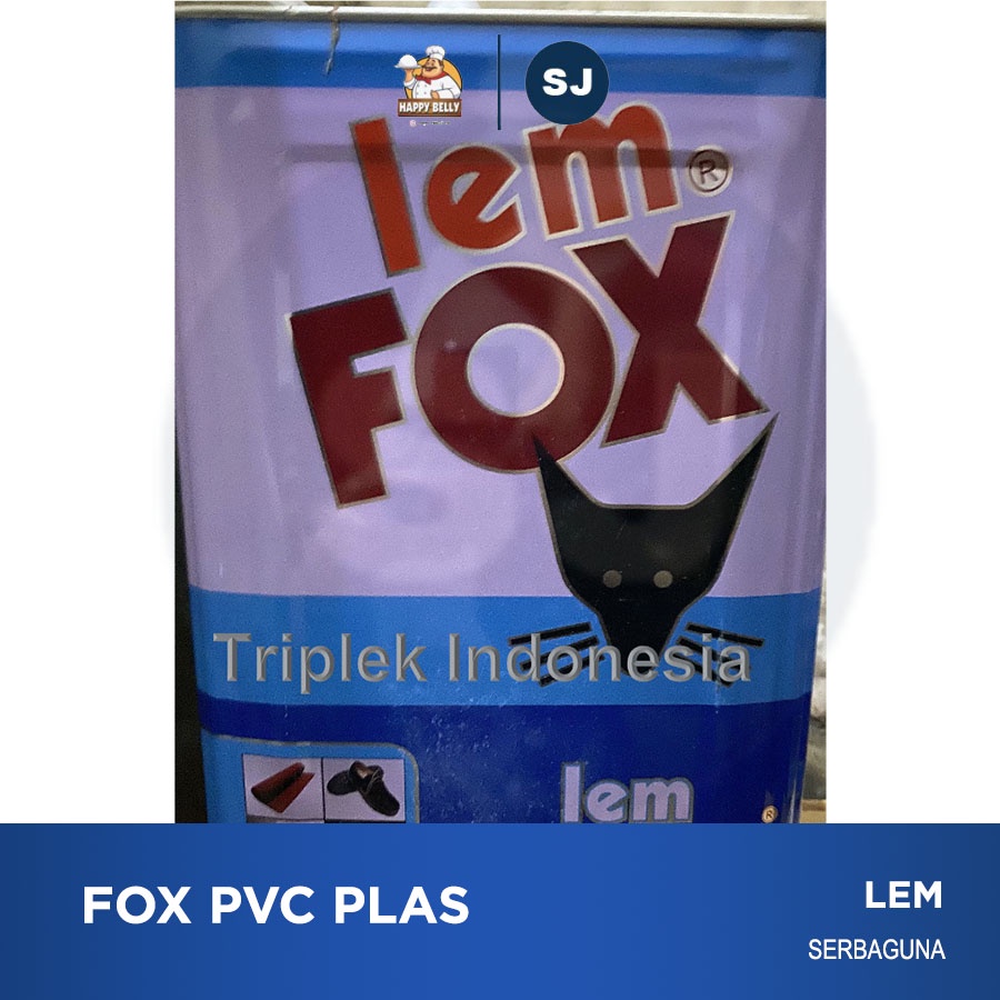Jual lem hpl lem kayu lem kulit lem kertas aibon fox PRIMA D blek 14kg ...