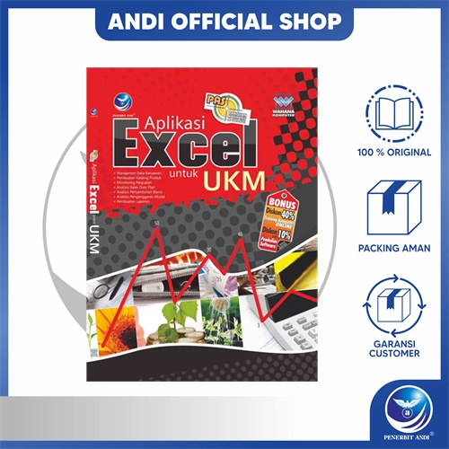 Jual Penerbit Andi - Panduan Aplikatif Dan Solusi: Aplikasi Excel Untuk ... Jual Penerbit Andi - Panduan Aplikatif Dan Solusi: Aplikasi Excel Untuk ...