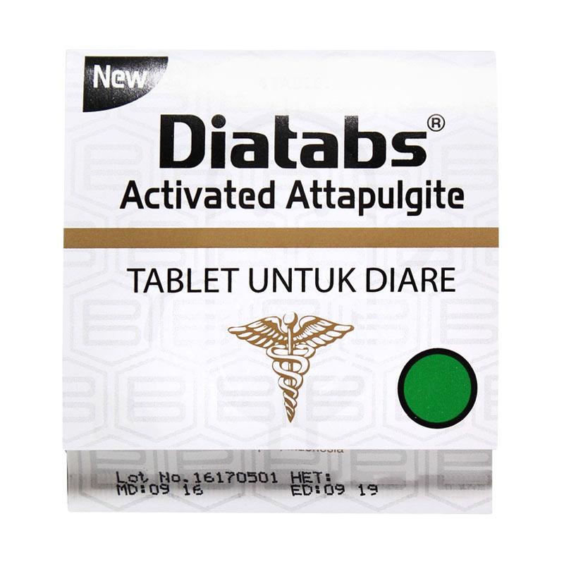 Jual Diatabs Obat Diare Dewasa strip @ 4 tablet | Shopee Indonesia