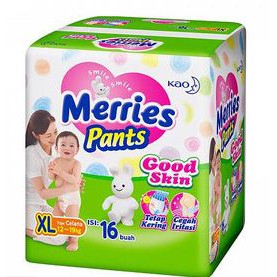 Jual Perlengkapan Baby Popok Baby Popok Merries Good Skin Semua Ukuran ...