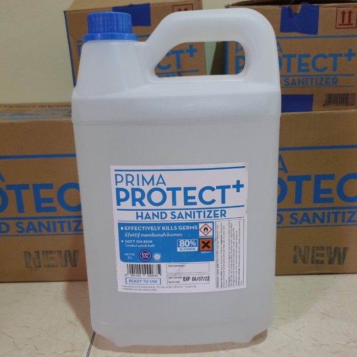 Jual SUPERSALE!! Prima Protect Hand Sanitizer 5 liter / Prima Protect 5 ...
