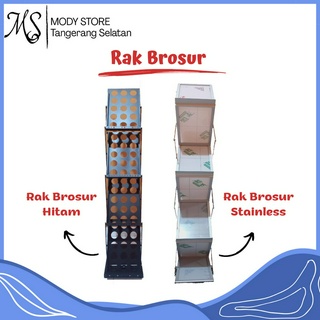 Jual Rak Brosur 4 Susun / Rak Display 4 Susun / Rak Brosur Acrylic ...