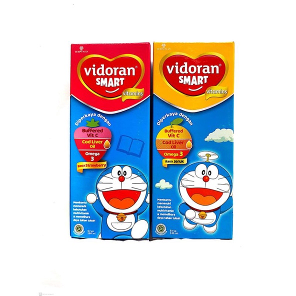Jual Vidoran Smart Sirup Orange & Strawberry 100 ml | Shopee Indonesia