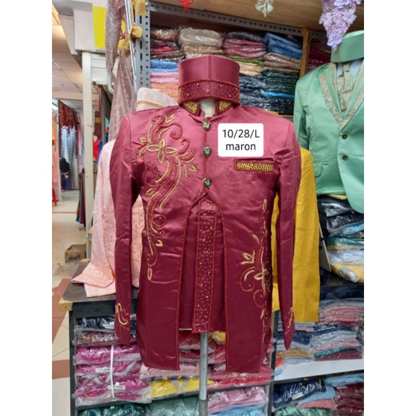 Jual BASOFI BAPAK BESAN DAN BESKAP BAPAK PENGANTIN (an)/ BESKAP PRIA ...