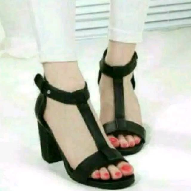 Jual Heels tahu hitam | Shopee Indonesia